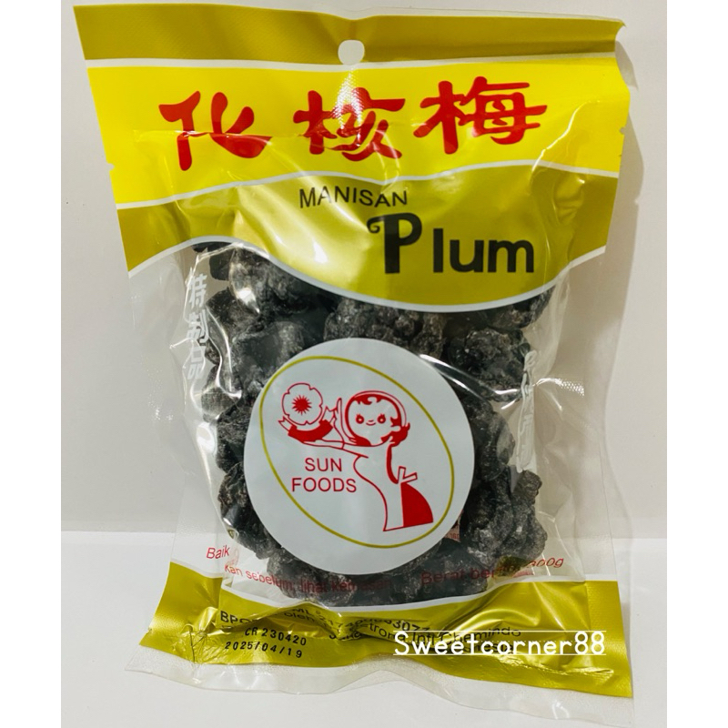 Jual MANISAN PLUM IMPORT TANPA BIJI 300GR SUN FOODS/ MANISAN IMLEK ...