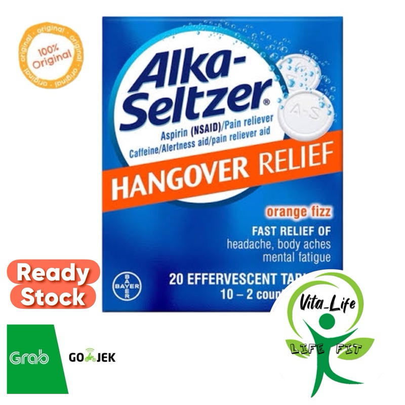 Jual Alka-Seltzer Gold Effervescent Tablets - Per BOX | Shopee Indonesia