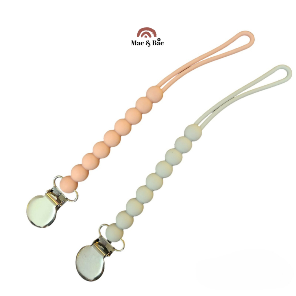 Jual Mae & Bae Premium SIlicone Teether/Pacifier Chain | Shopee Indonesia