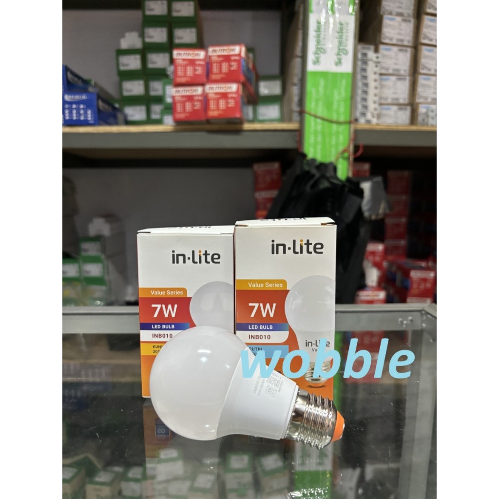 Jual INB010 7W BOHLAM LAMPU LED INLITE VALUE LED BULB BOHLAM LED IN ...