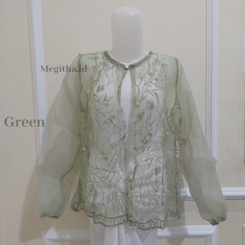 Jual outer brukat | outer organza | mix tille organza | Shopee Indonesia