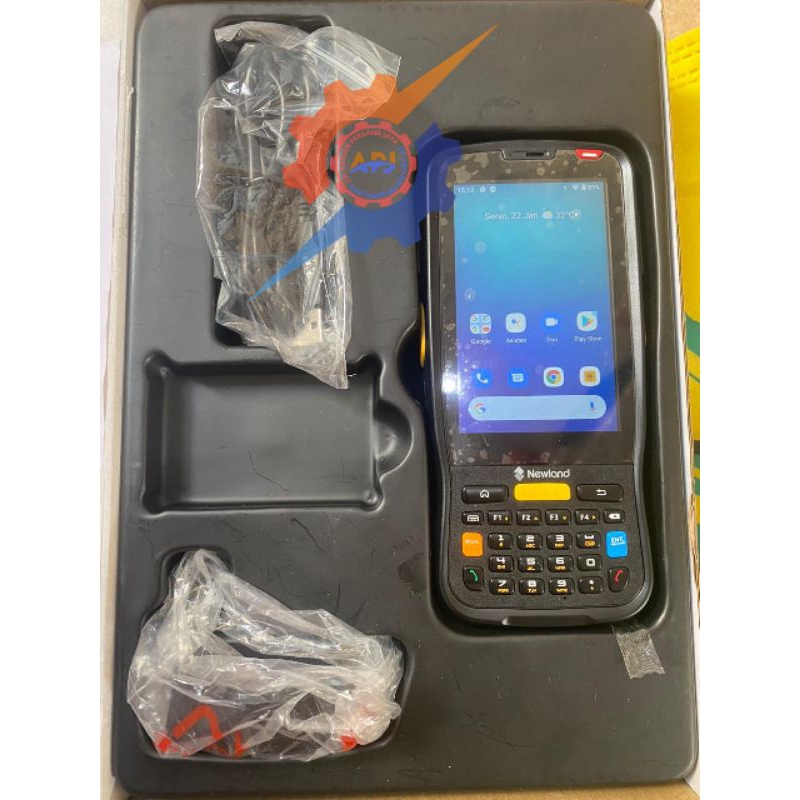 Jual scanner android newland mt65 android 11 fullset bukan seuic ...