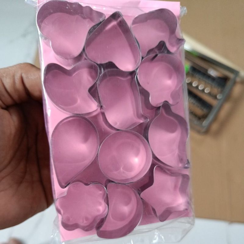 Jual cetakan kue kering 12 bentuk cetakan kue lebaran dengan berbagai ...