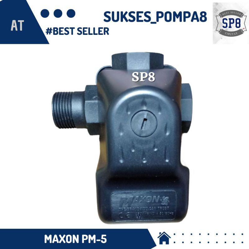 Jual Otomatis Pompa PM-5 Maxon / Pressure Control Jet Pump | Shopee ...