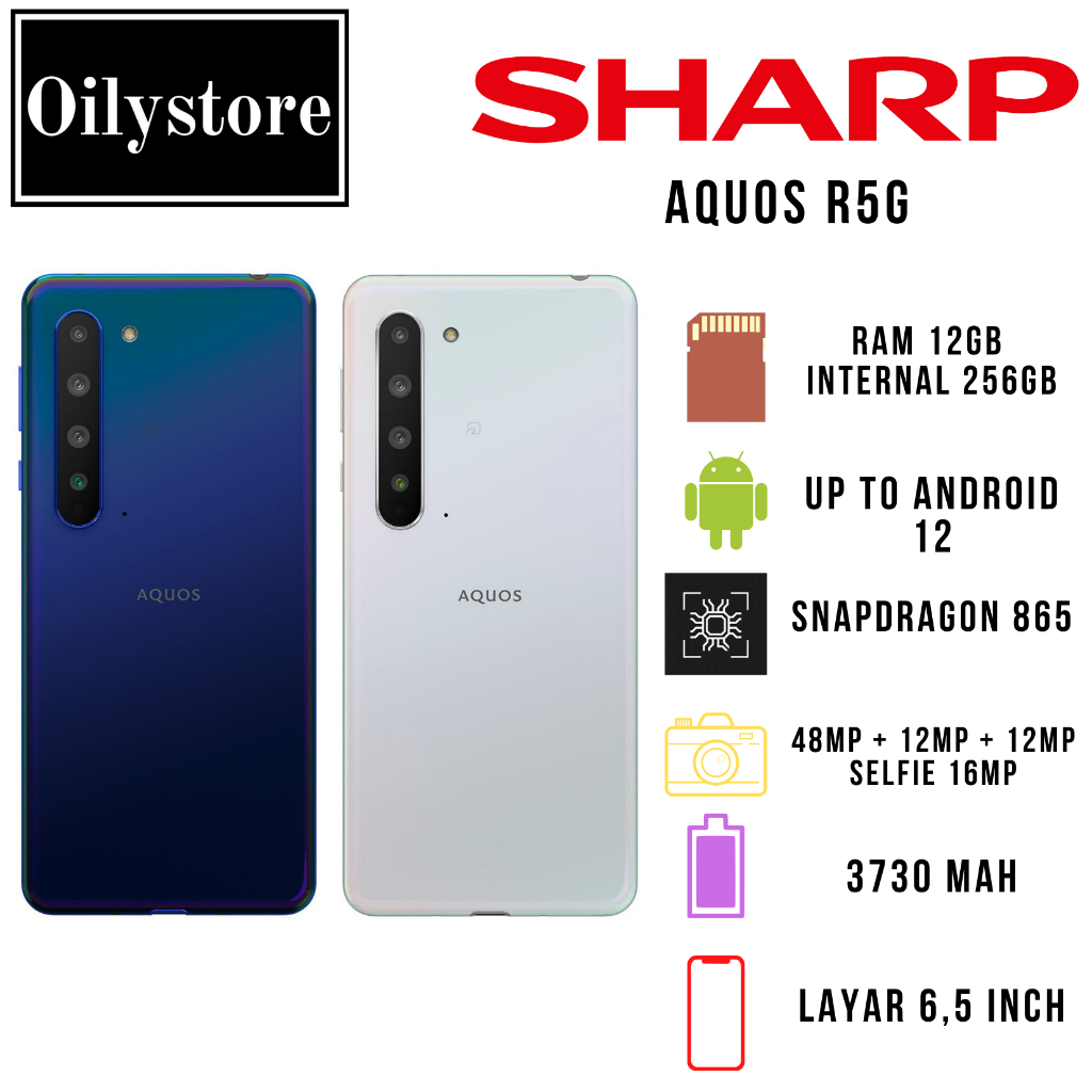 Jual Sharp Aquos R5G (12/256) MULUS ALL SIM | Shopee Indonesia