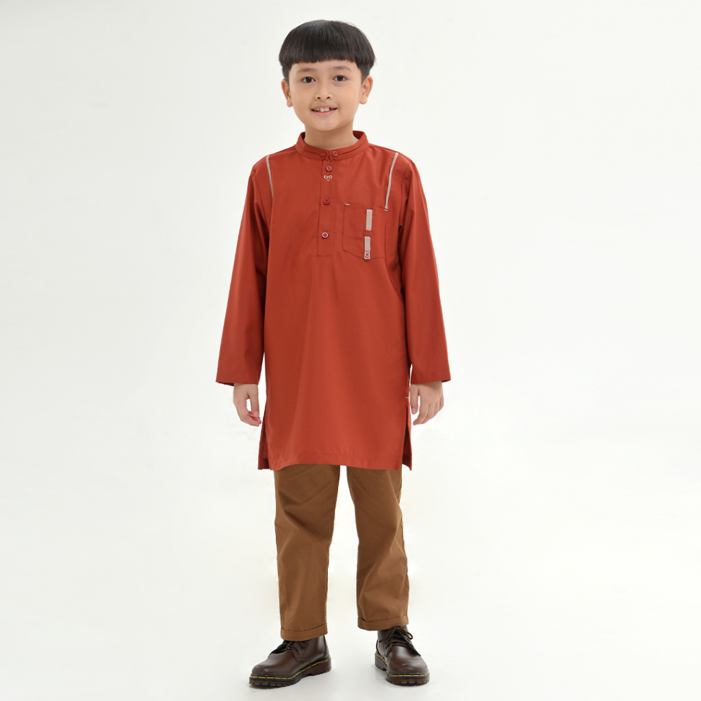 Jual Rabbani - Jubah Koko Lengan Panjang Anak Kahfi Exclusive | Shopee ...