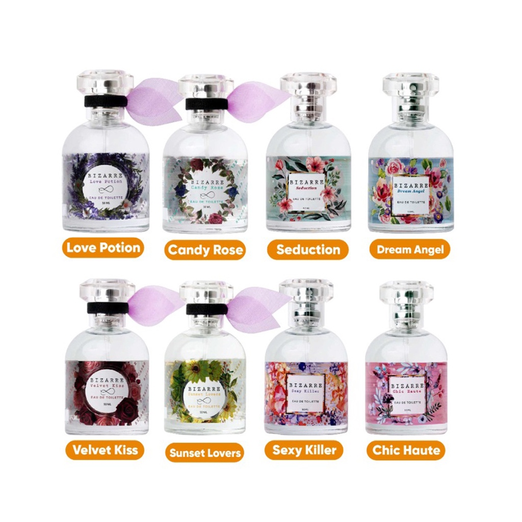 Jual Bizarre Eau De Toilette EDT Parfume Parfum 50ml | Shopee Indonesia