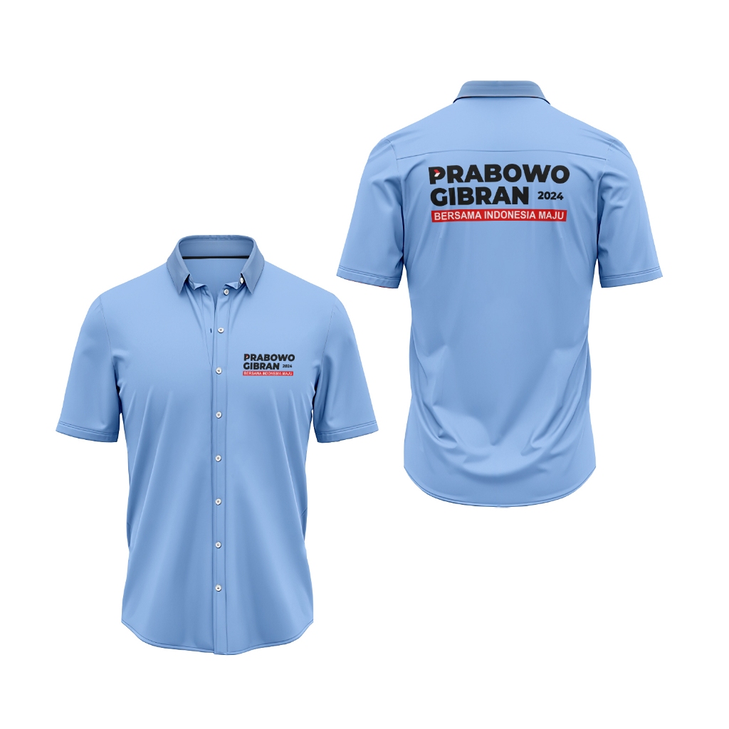 Jual NEO Jersey - Kemeja CAPRES PRABOWO GIBRAN Baju Kampanye 2024 PRABOWO GIBRAN | Shopee Indonesia