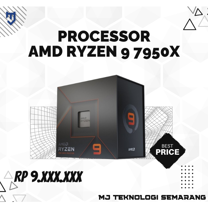 Jual PROCESSOR AMD RYZEN 9 7950X | Shopee Indonesia
