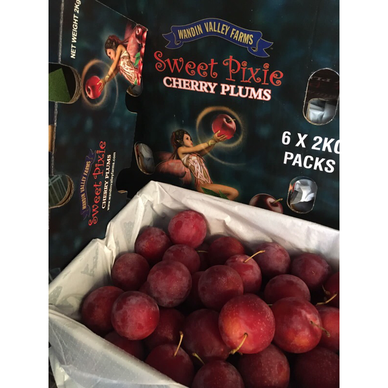 Jual Cherry Plums Sweet Pixie 2biji Berat 90 gram | Shopee Indonesia