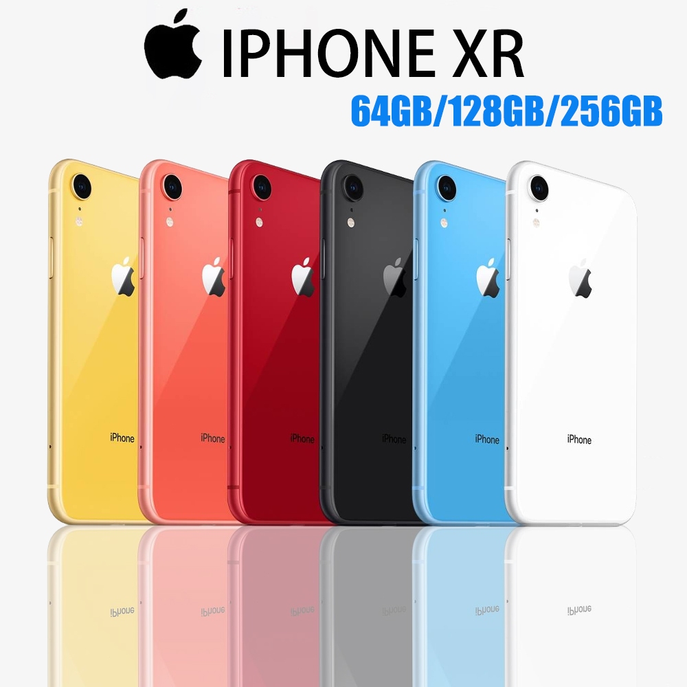 Jual IPHONE XR 256/128/64GB ORIGINAL FULLSET MULUS SECOND GOOD CONDITIONS | Shopee Indonesia