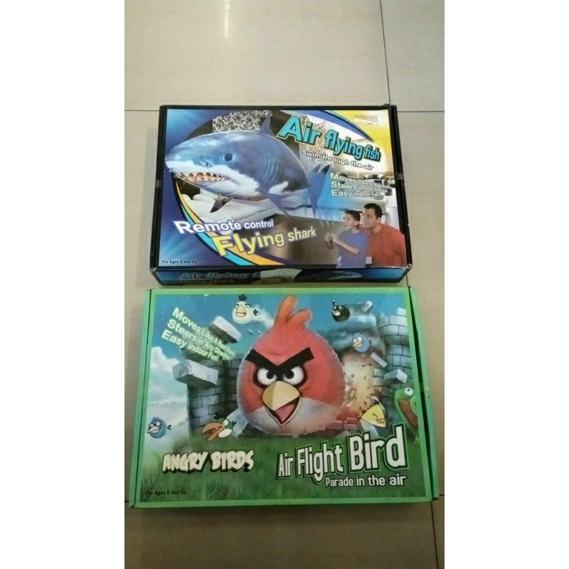 Jual Remote Control Balon Helium Ikan Hiu dan Angry Birds | Shopee ...