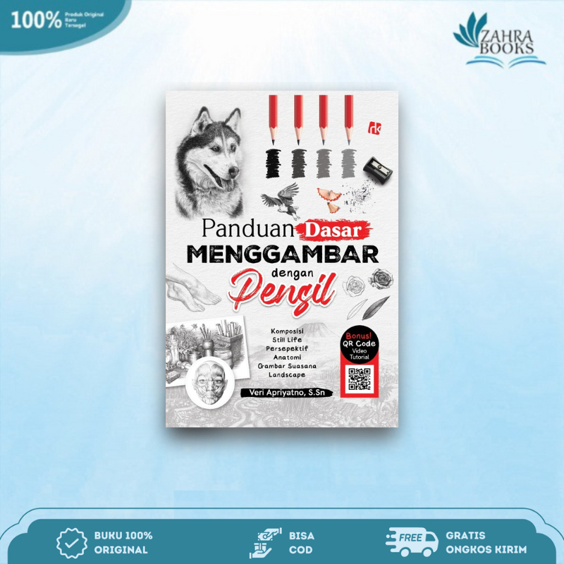 Jual BUKU PANDUAN DASAR MENGGAMBAR DENGAN PENSIL - Veri Apriyatno, S.Sn ...