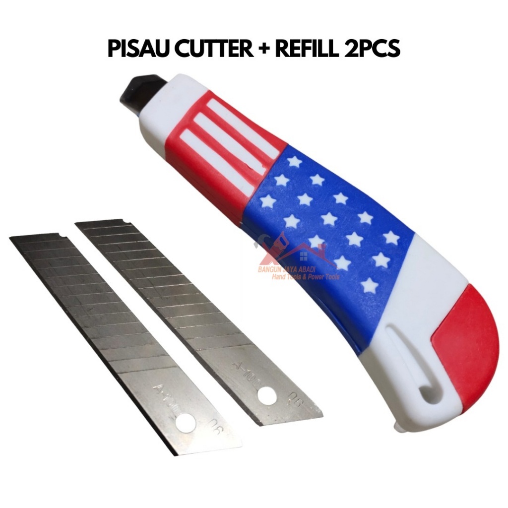 Jual PALAZZO PISAU CUTTER BESAR GAGANG KARET SEKELAS KENKO BJA | Shopee ...