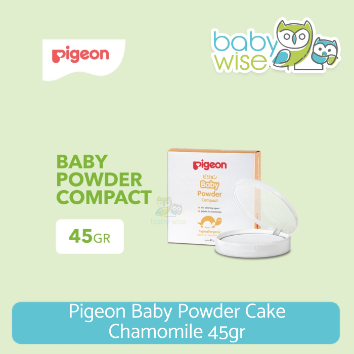 Jual Pigeon Baby Powder Cake Chamomile 45gr | Shopee Indonesia