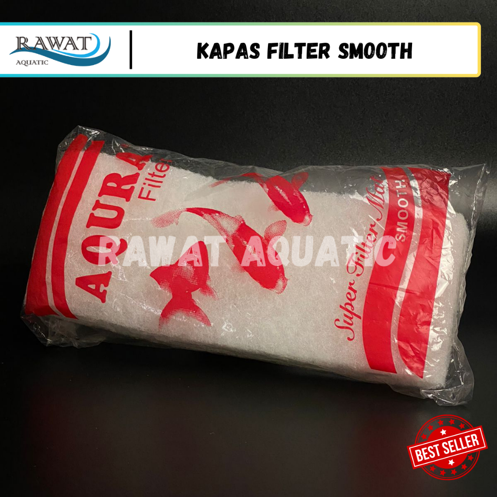 Jual Kapas Filter Smooth Aquarium Aquascape Media Filter Aquarium ...