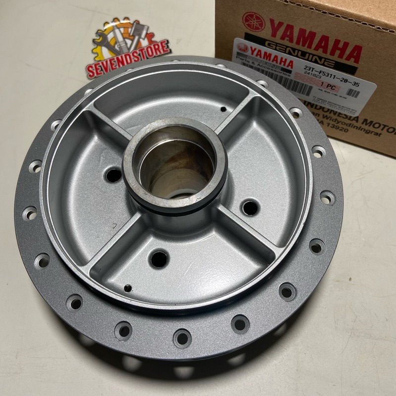 Jual Tromol Belakang 23T Silver Grey Jupiter Vega F1ZR FiZ R Original ...