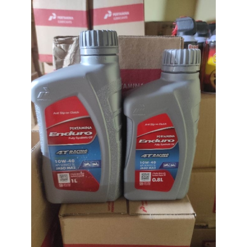 Jual oli pertamina enduro racing ( 800 ml - 1000 ml ) SAE 10-40 100% ...