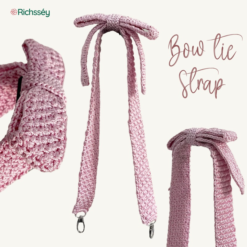 Jual Richssey - crochet bag strap |Strap tas rajut | Strap pita ...