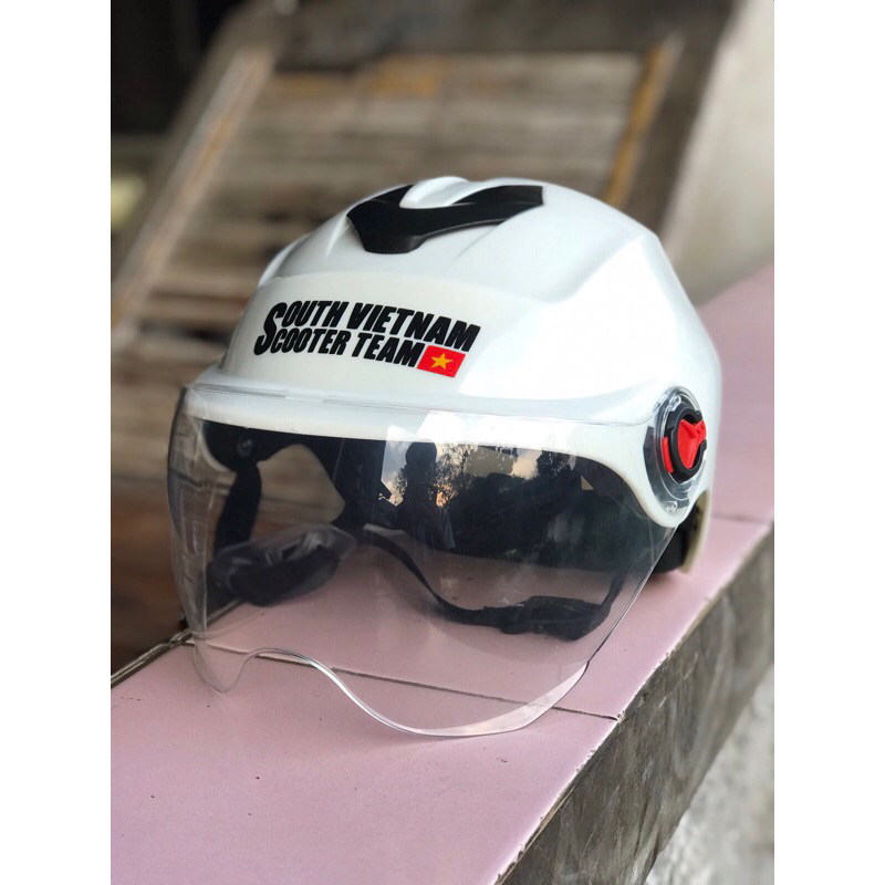 Jual HELM VIETNAM STYLE OGAH JINJIT STYLE LUCU MURAH | Shopee Indonesia