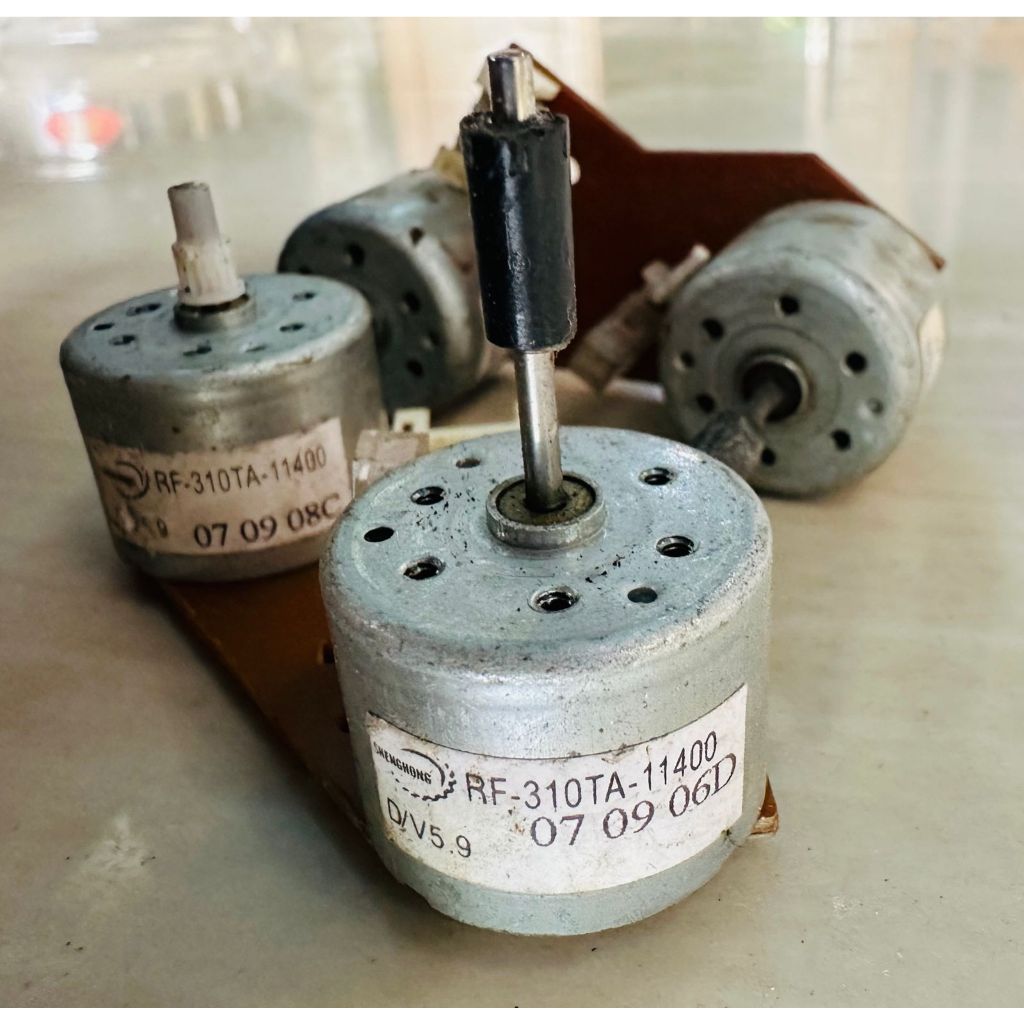 Jual ISI 2 DINAMO DC 3V 5V 6V RF 310TA RPM 11.400 MOTOR DC 3V 5V 6V ...