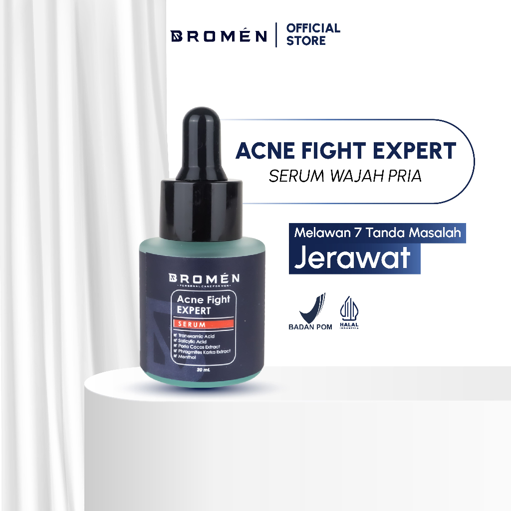 Jual BROMEN ACNE SERUM - Acne Fight Expert Serum Jerawat Untuk ...