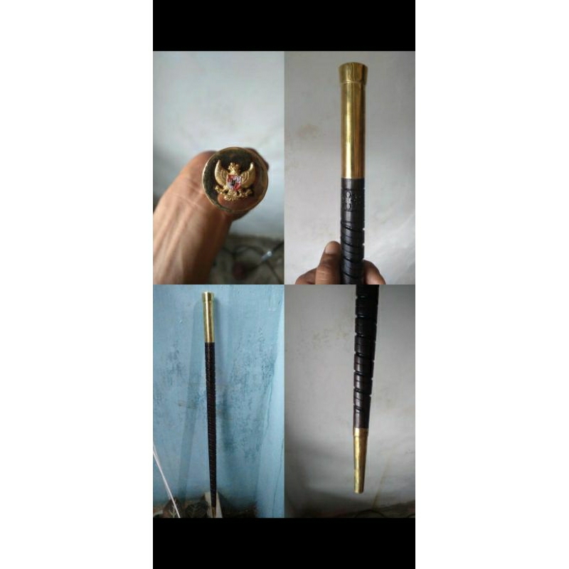 Jual cemeti tongkat komando kayu ulin tua asli kalimantan | Shopee ...