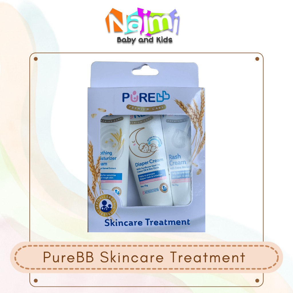 Jual Pure Bb Skincare Treatment Series 15 gr / Soothing Cream Rash ...