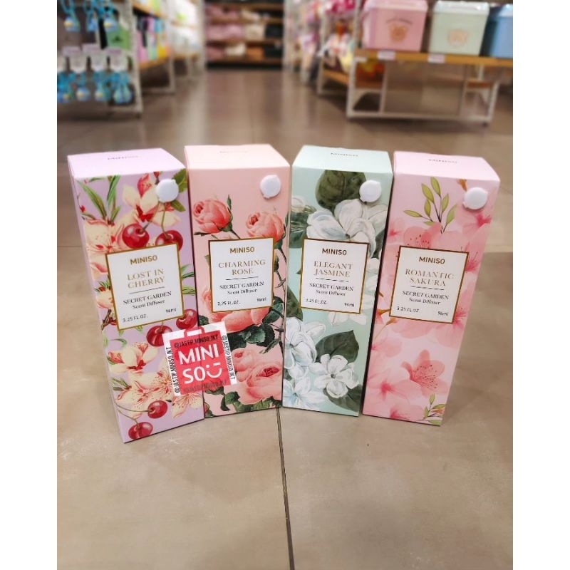 Jual MINISO 🆕 SECRET GARDEN Scent Diffuser Series (ROMANTIC SAKURA ...