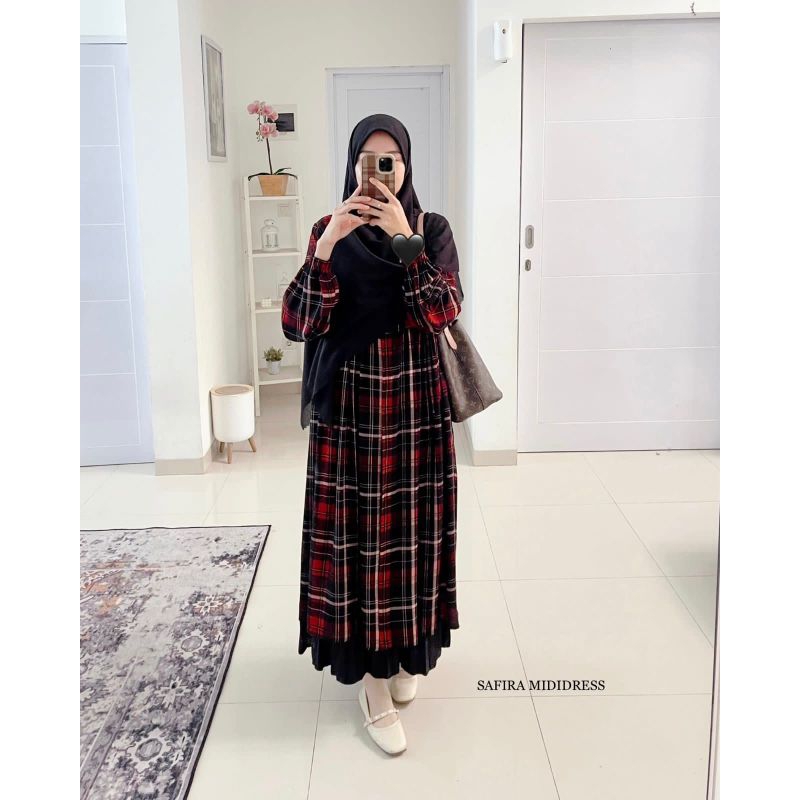 Jual SAFIRA/SYAFIRA MIDIDRESS LATASHA OUTFIT | Shopee Indonesia