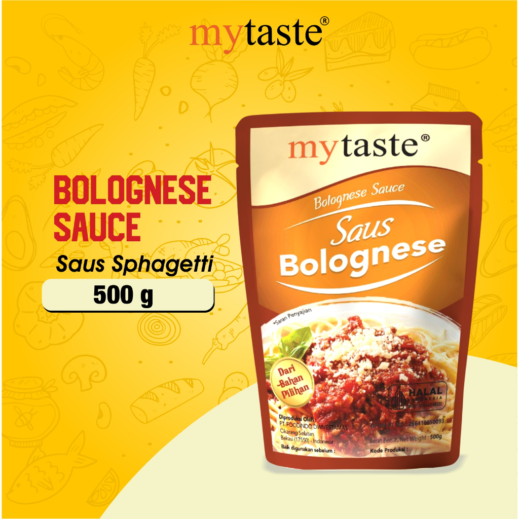 Jual My Taste Bolognese Sauce 500gr Saus Bolognaise Saus Spaghetti ...