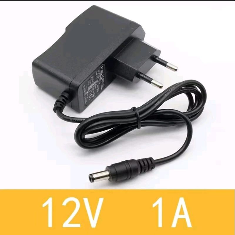 Jual ADAPTOR 12V 1A POWER SUPPLY DC 12V 1A | Shopee Indonesia