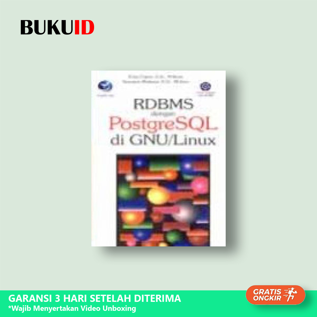 Jual Buku RDBMS Dengan PostgreSQL di Gnu/Linux - Original | Shopee Indonesia