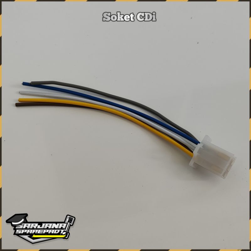 Jual Soket Socket CDI Unit Motor Honda Astrea Grand Legenda Prima Supra ...