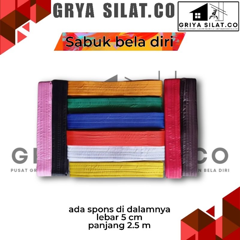 Jual Sabuk pencak silat / sabuk karate / taekwondo dan bela diri ...