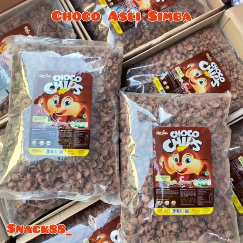 Jual COCO CRUNCH 1 KG SIMBA CHOCO CHIPS SEREAL KOKO KRUNCH | Shopee ...