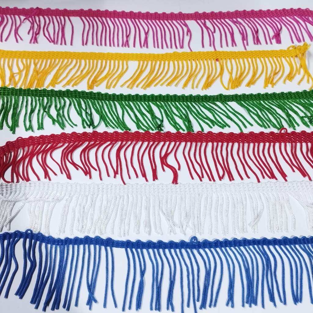 Jual Renda / Rumbai Bahan Tali Kur Untuk Hiasan atau Dekorasi ( 1meter ...