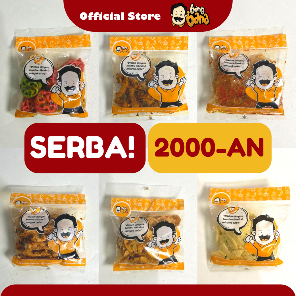 Jual Aneka Cemilan Keripik Pedas Basreng Kripik Usus Kripca Seblak ...