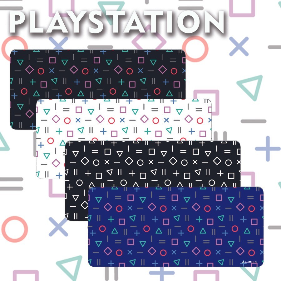 Jual ALCHA DESKMAT PLAY STATION PLAYSTATION MOUSEPAD MOUSE PAD DESK MAT ...