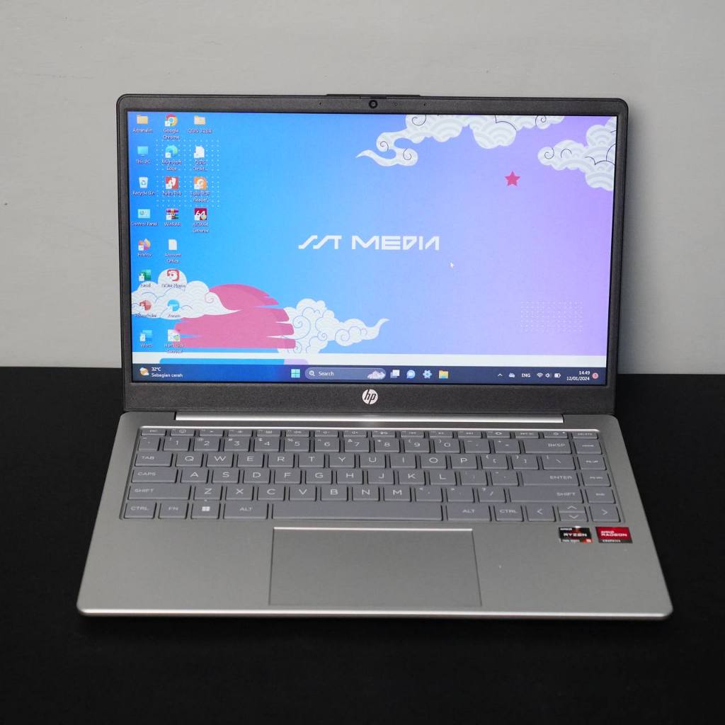 Jual LAPTOP HP 14 EM0015AU AMD RYZEN 5 RAM 8 GB LAPTOP BEKAS ...