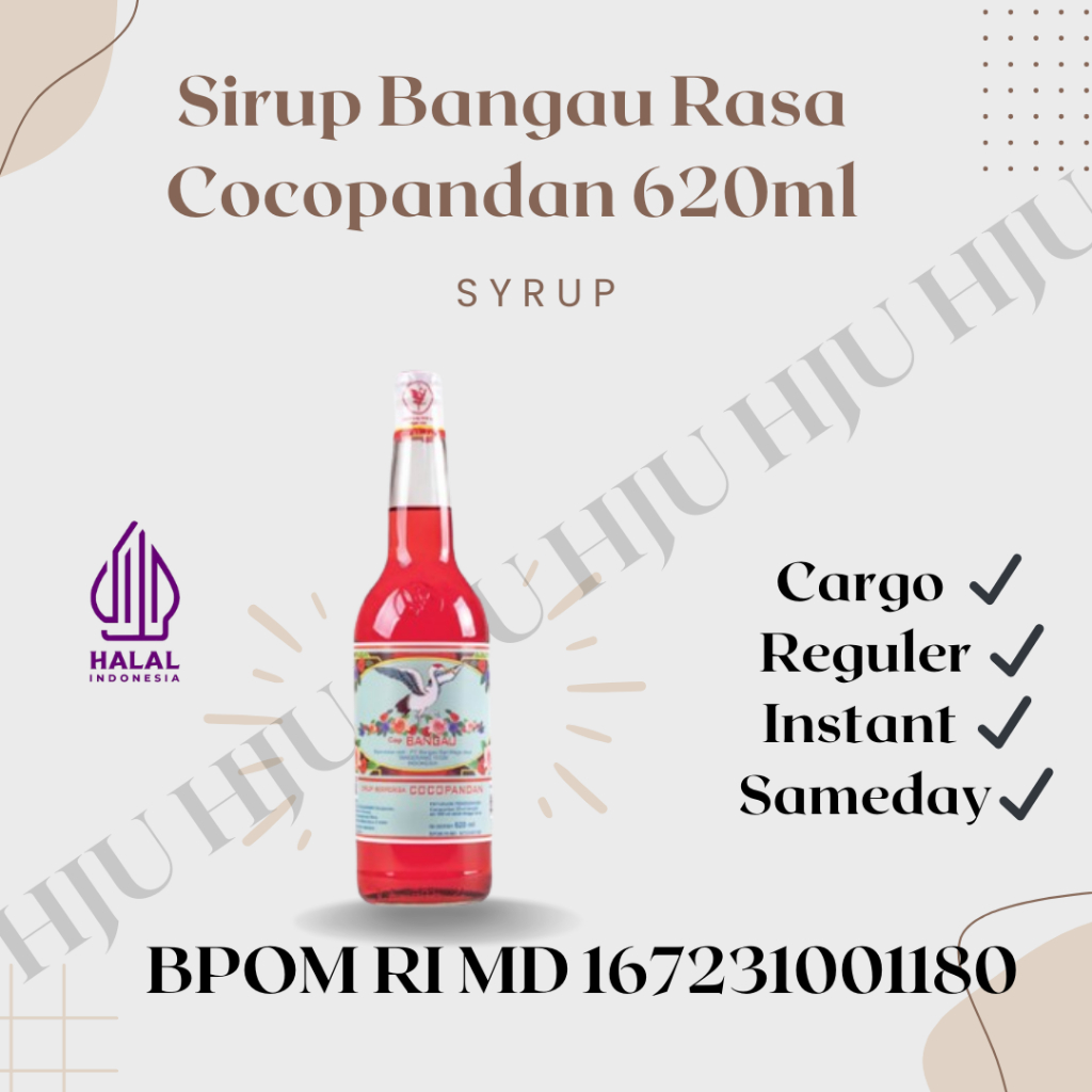 Jual Sirup cap Bangau rasa Cocopandan 620ml | Shopee Indonesia