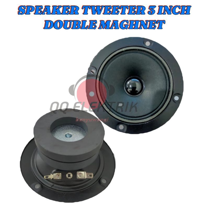 Jual SPEAKER TWEETER 3 INCH DOUBLE MAGHNET Model BMB , Buat middle ...