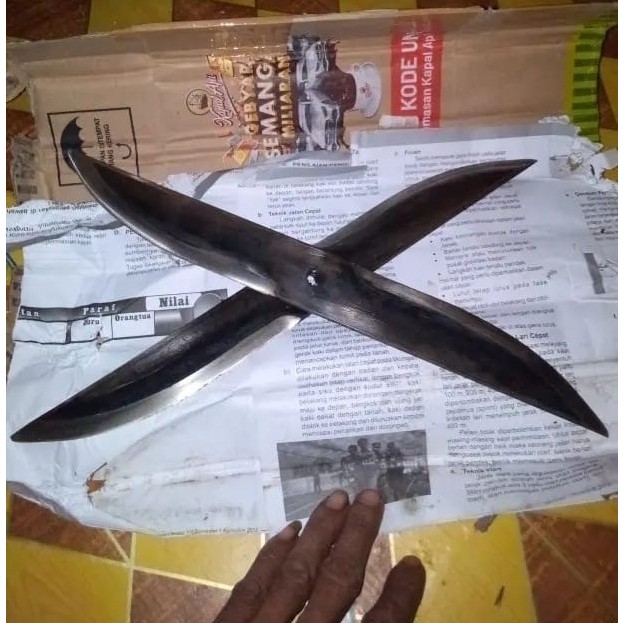 Jual 2 Pisau cacah rumput,pisau pencacah rumput pakan ternak 40cm ...