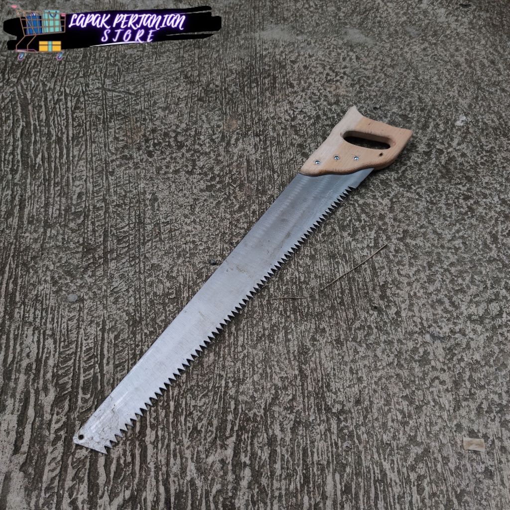 Jual Gergaji Kayu Super Panjang 70 Cm Asli Baja Selendang - Gergaji ...
