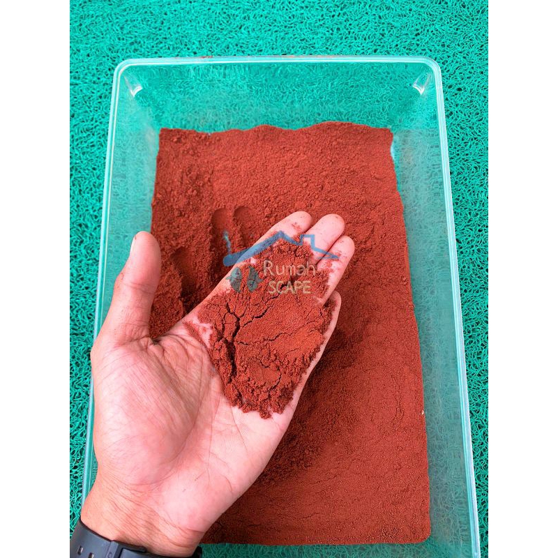 Jual pasir malang merah paling halus grade A 0,1 premium kemasan 1kg ...