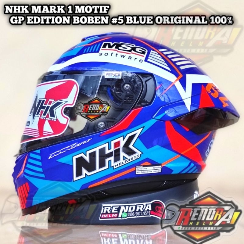 Jual Helm NHK MARK 1 GP EDITION MOTIF ORIGINAL 100% ( Ogkir Termurah ...