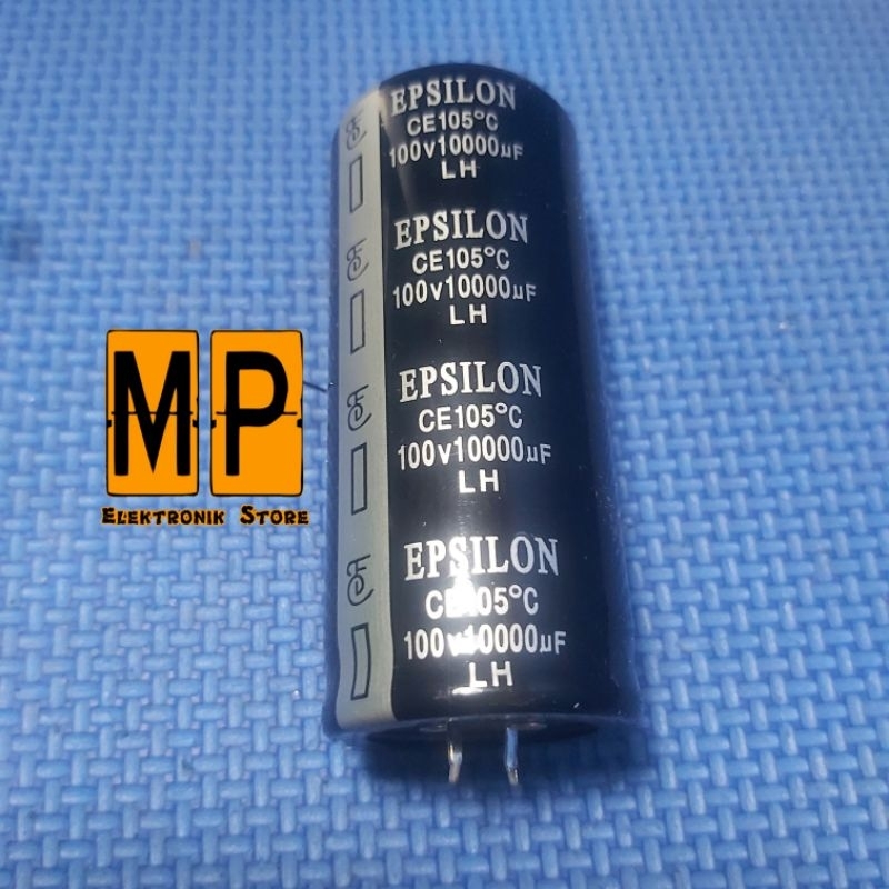 Jual Kapasitor Elko Elco Epsilon 100 V 10000uf Original | Shopee Indonesia