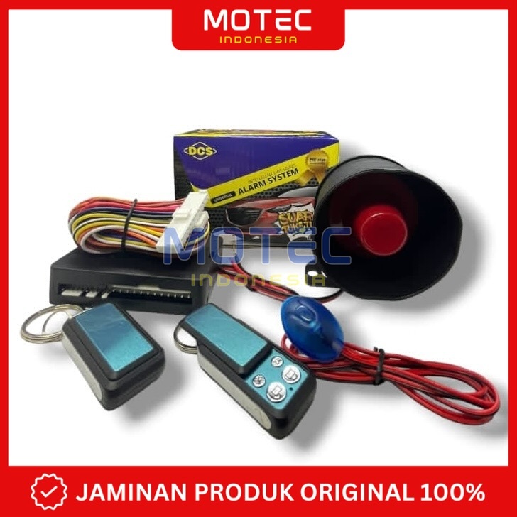 Jual Alarm Remote Mobil Universal Series Tuk-tuk Merk DCS Premium ...