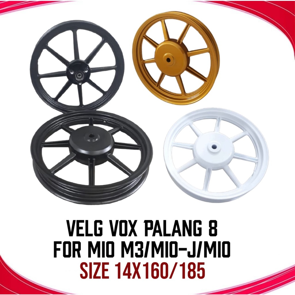 Jual Velg VOX palang 8 Mio/MIO m3/Mio J | Shopee Indonesia