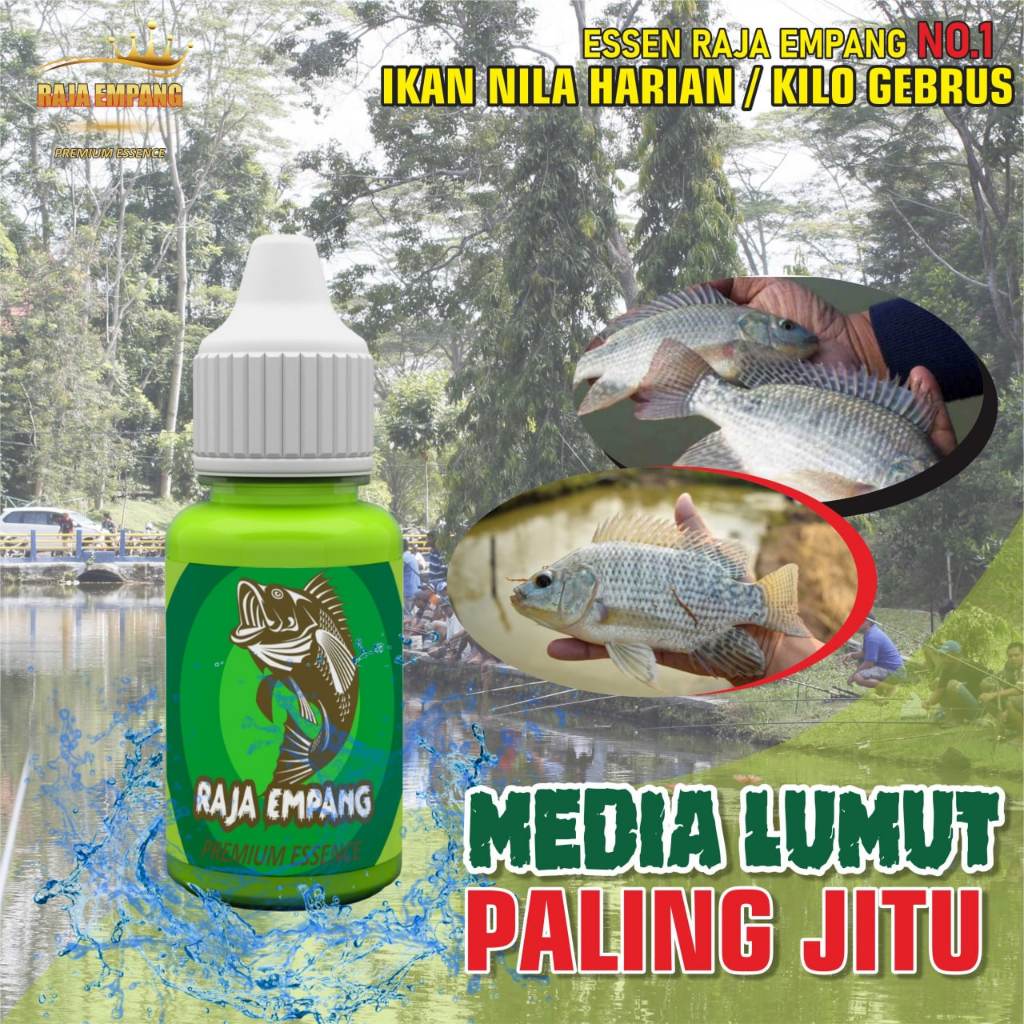 Jual Essen ikan nila RAJA EMPANG media lumut paling ampuh essen ikan ...
